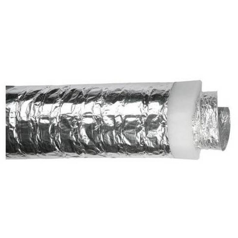 10 x conduit al/pet/al flexible avec revêtement d'isolation thermique