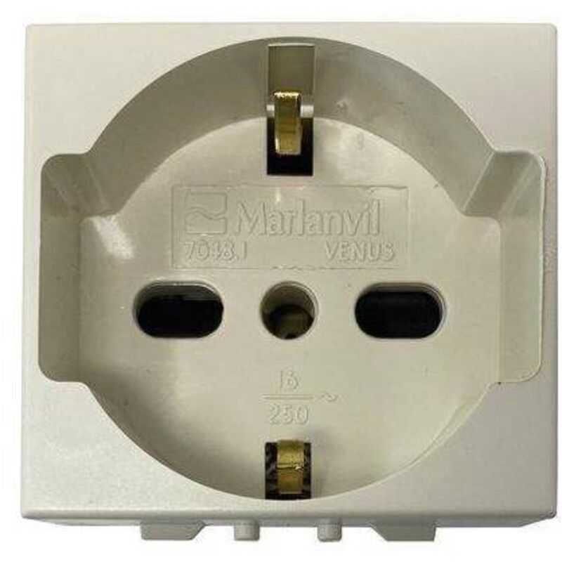 PRESA SCHUKO + SICUREZZA VENUS MARLANVIL