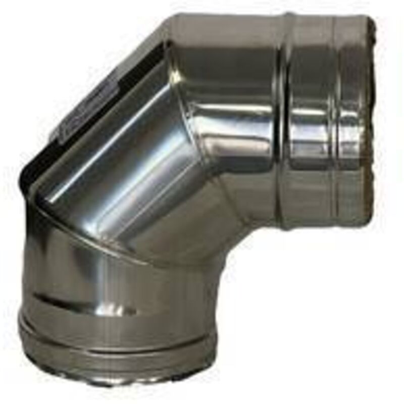 C CURVA INOX 90 D 15 CM
