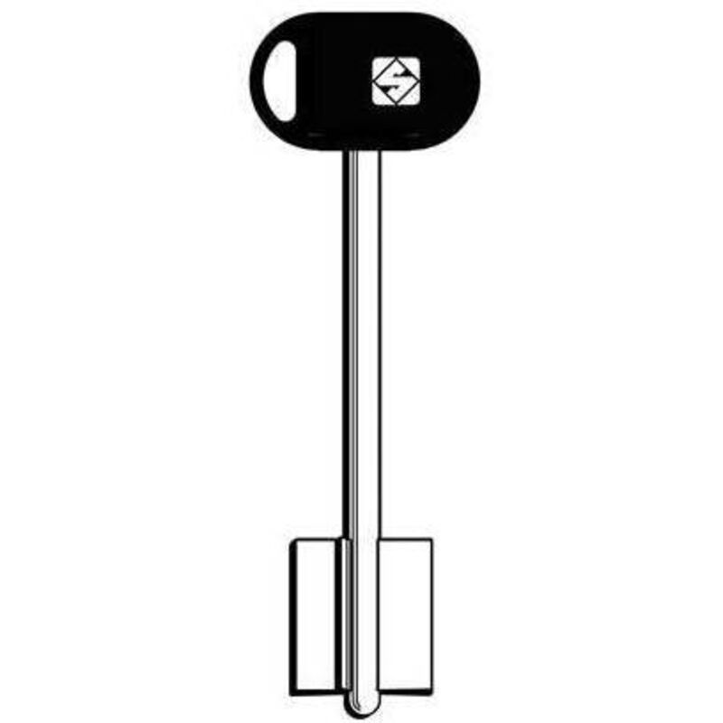 5,0 x CLÉ DOUBLE À DOUBLE ENTRÉE MOTTURA MTNCBP SILCA