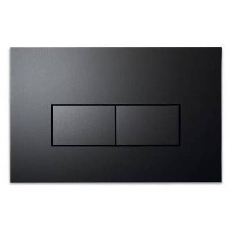 PLAQUE POUR BOÎTIER ENCASTRÉ PUCCI ECO LINEA 2024 Dimensions : Noir mat
