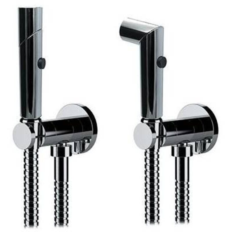 KIT DE DOUCHE SHUT-OFF IDROSCOPINO DOUBLE FONCTION RONDE Dimensions ...