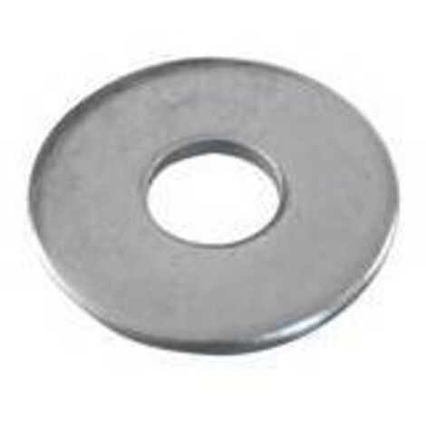 Rondelle plate galvanisée