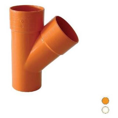 DÉRIVATION 45° EN PVC Dimensions : Diamètre 50