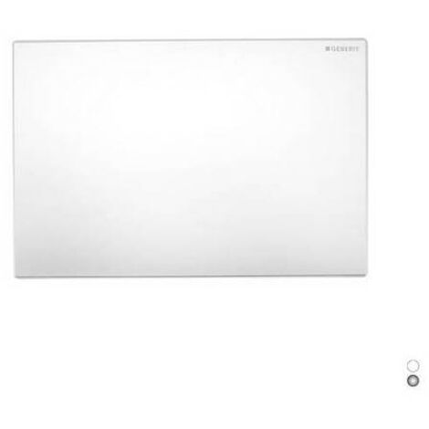 PLAQUE DE PROTECTION GEBERIT Dimensions : Chrome satiné