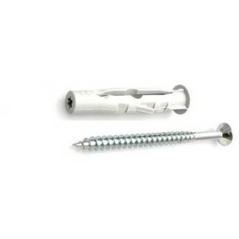 Cheville en nylon avec vis