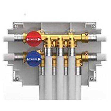 Kit 4.2 collecteur sanitaire c/f mono-int