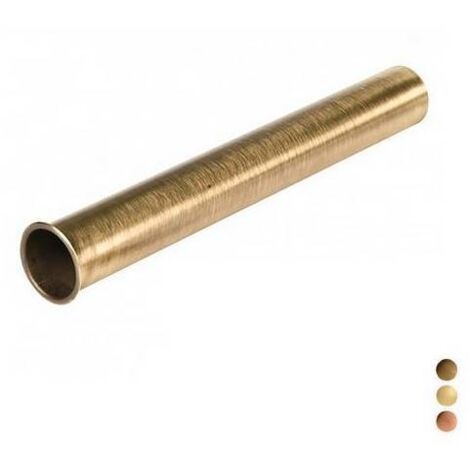 Tube en laiton avec bride