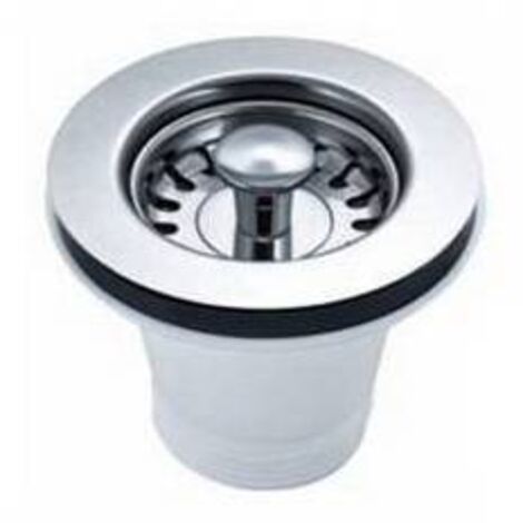 Drain avec panier pour éviers en céramique