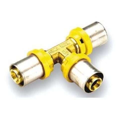 Raccord multicouche t-gaz