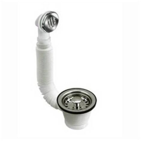 Drain de panier pour éviers ronds en acier inoxydable