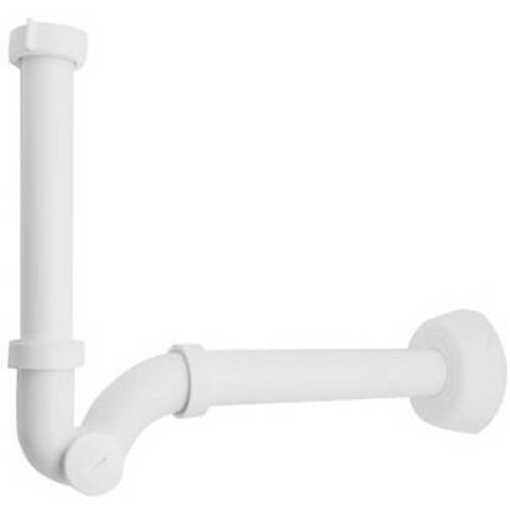 Siphon s « monster s » blanc sans drain complet avec dériveur scar.