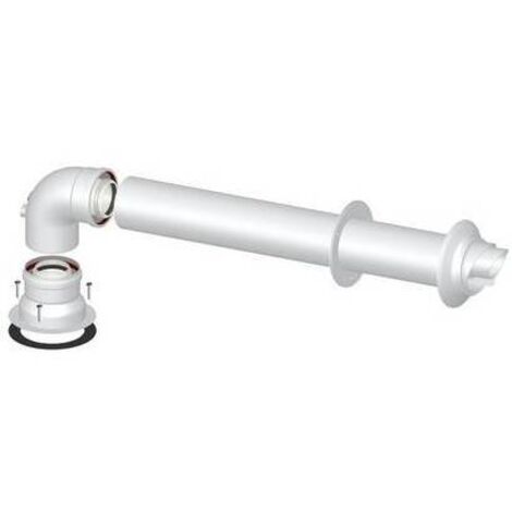 Kit 7 coaxial m/f dn 60/100