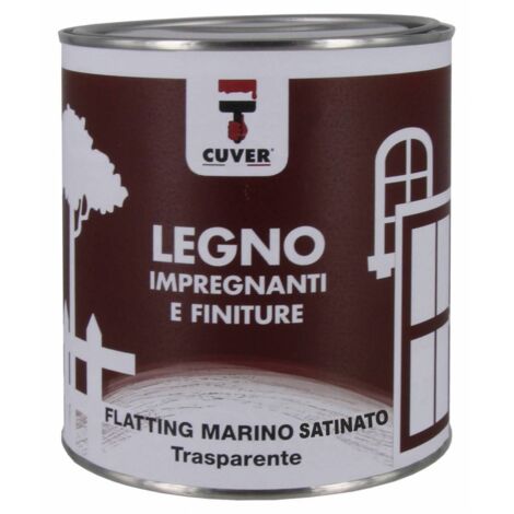 6 x cuver d’aplatissement marine sat. ml.750 incolore