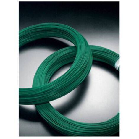 21 x FILO TENSIONE PLASTICATO N.10 D 1,5/1,8 MM VERDE