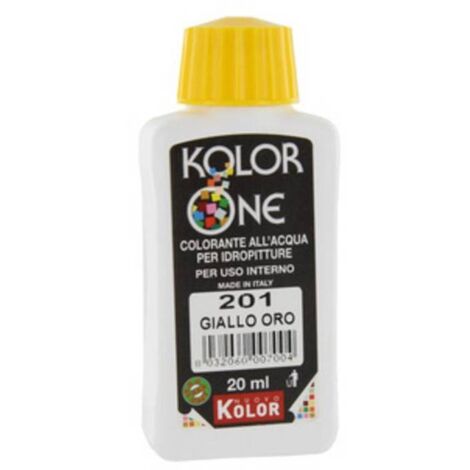 12 x COLORANTE KOLOR ONE 20 ML GIALLO ORO 201