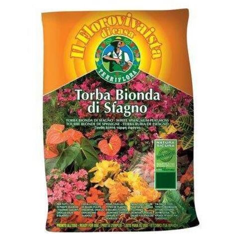 TORBA BIONDA DI SFAGNO TERRIFLORA