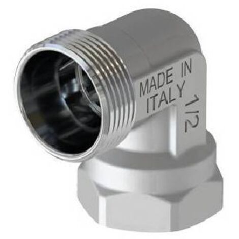 RACCORDO CURVO FEMMINA CROMATO