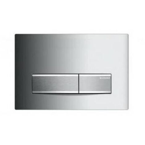 PLAQUE DE COUVERTURE 2 BOUTONS « SIGMA 50 » GEBERIT Dimensions ...