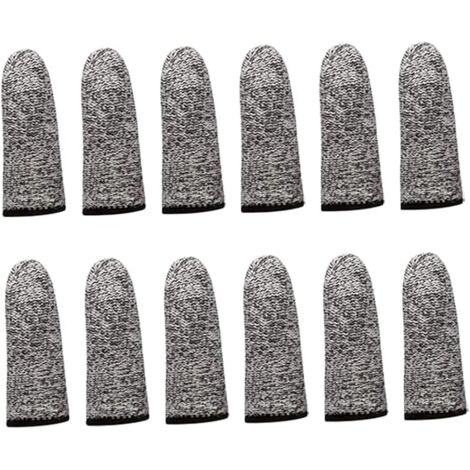20 PCS Doigtiers résistants aux coupures Couvre-doigts réutilisables ...