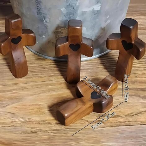 [Cadeaux de Pâques]Croix en Bois, Croix « Cross My Heart from The Holy ...