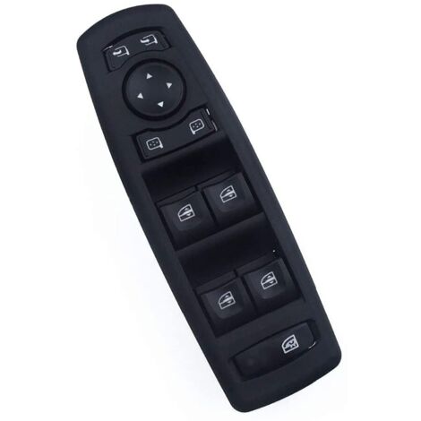 Bouton Lève Vitre Rétroviseur Avant Gauche Compatible avec Megane 3 ...