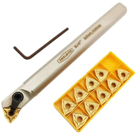 Applicable 3/4 "Tour Porte-outil De Tournage De Barre D'alésage Interne S20R-MWLNR08 Avec ...