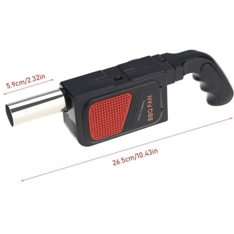 Souffleur Ventilateur Soufflet Allume Feu Barbecue, Charbon Portable ...