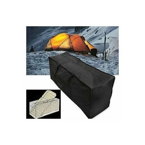 Housse de protection étanche pour coussins de jardin (122x39x55cm)