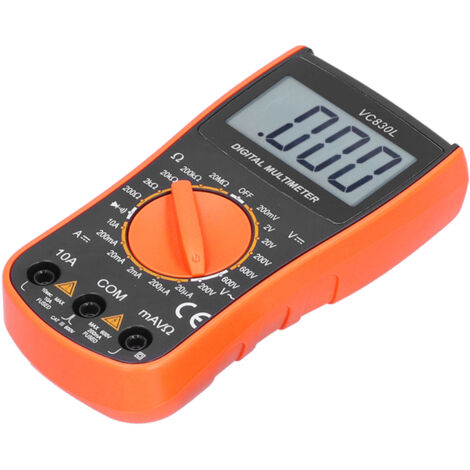Multimètre numérique universel VC830L, Mini test automatique précis ...