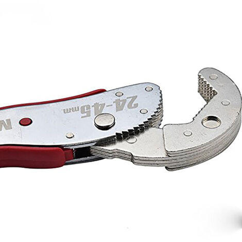 Adjustable Multi Function Stainless Steel Wrench Quick Snap Grip Wrench