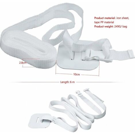 6M Sangle de Lit Cododo, Sangle pour Lit de Bébé Réglable Fixation de ...