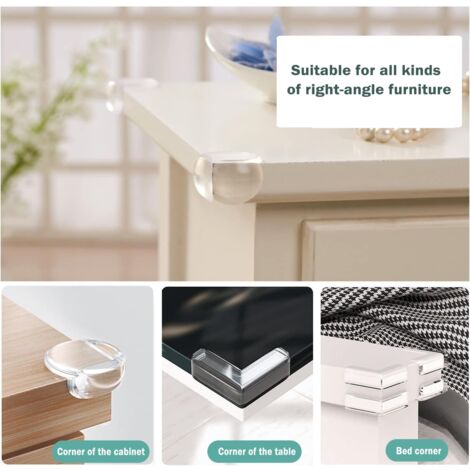 20 PCS Coin de Table Protection Bebe Protection, Protege Angle de Table ...