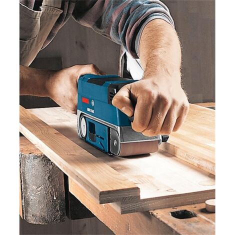 Verwunderlich Bandschleifer Bosch Blau Bilder
