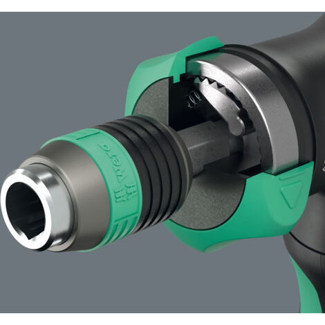Wera Kraftform Kompakt Pistol RA-R 1, 7-teilig im Griff integrierte Ratsche