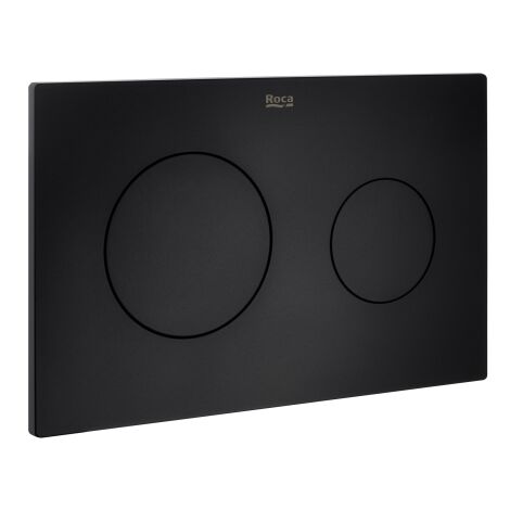 BASTIDOR ROCA DUPLO ONE, PACK CISTERNA EMPOTRADA Y PULSADOR PL10 NEGRO MATE