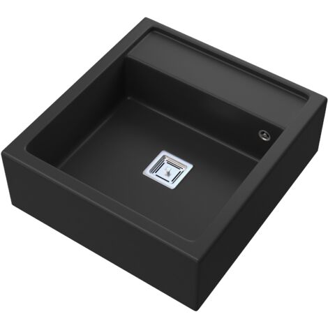 GRANIT Évier RETRO Scandinave Noir FARM