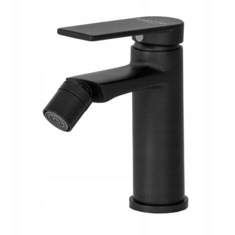 ROSSA BLACK SQUARE BIDET MIXER TAP