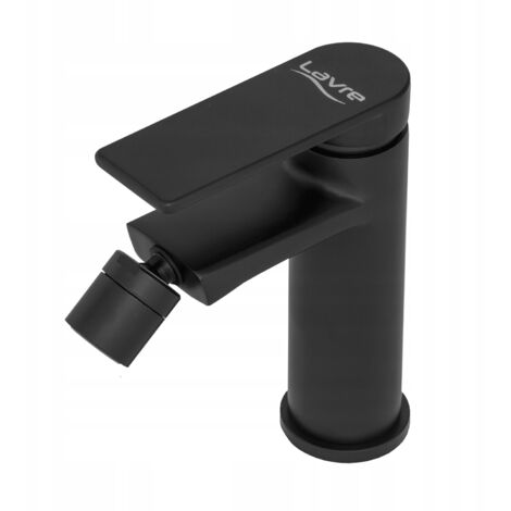 ROSSA BLACK SQUARE BIDET MIXER TAP