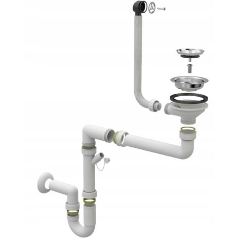 MANADO BLACK UNDERMOUNT CHROME SINK 50