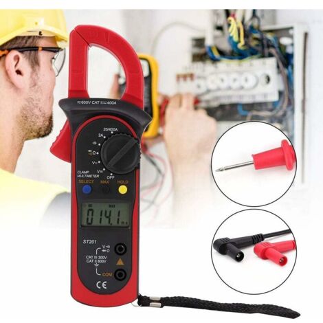 AlwaysH Digital Clamp Meter, Automatic Measuring Multimeter and ...