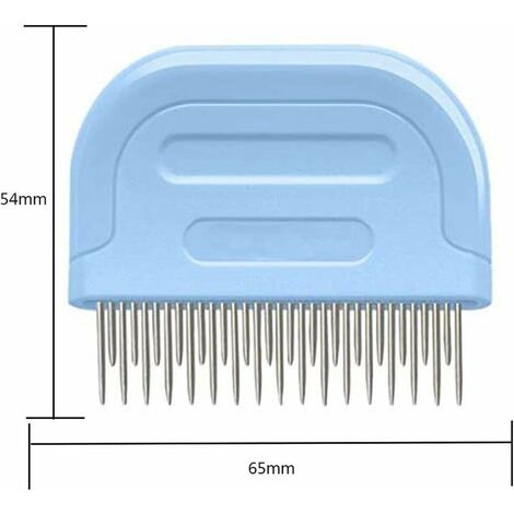 AlwaysH Flea Comb for Dogs and Cats, Dense Teeth with Delicate Rounded ...
