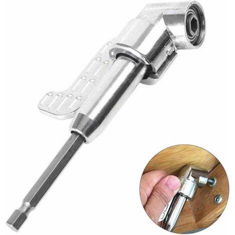 AlwaysH Right Angle 105 Degree Angled Screwdriver 1/4" Hex Shank for Drill