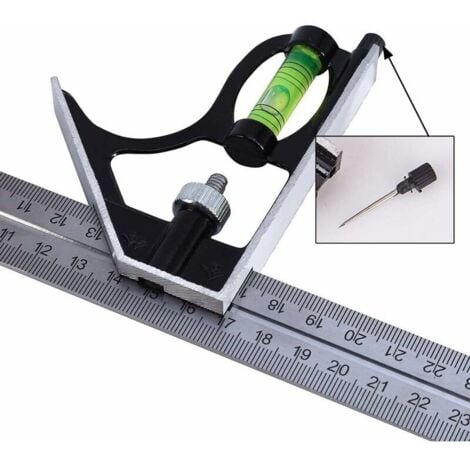 AlwaysH Square Scribing Rulers Measuring Tools,300mm Combination Square ...