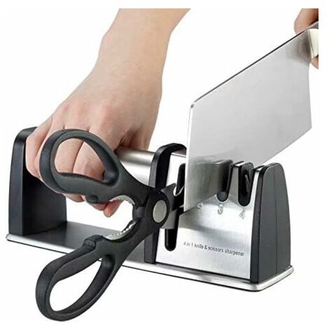 AlwaysH Professional Knife Sharpener, 4 in 1 Knife Sharpener with ...