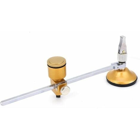 AlwaysH Circular Glass Cutter, Heavy Duty Circular Glass Cutter with ...