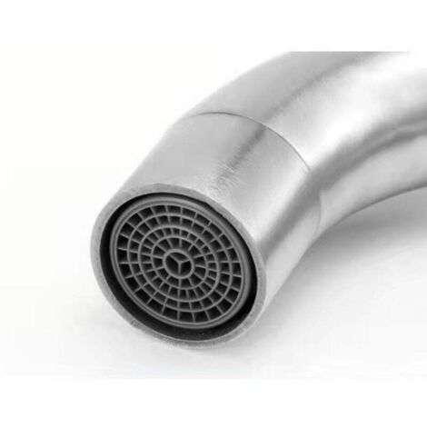 AlwaysH 304 brushed stainless steel elbow faucet hot and cold elbow ...