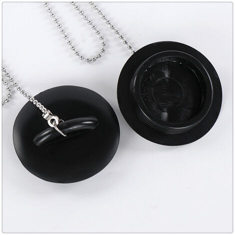 AlwaysH 10 Pieces Universal Bathtub Stopper, Sink Stopper with Chain ...