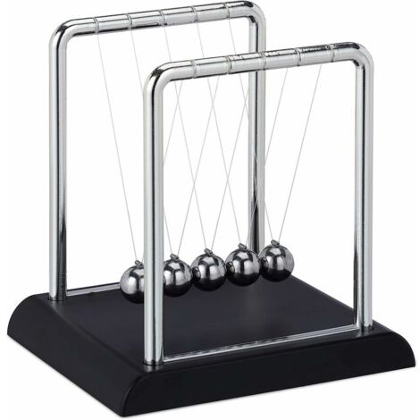 AlwaysH Newton pendulum, classic shot put pendulum, 5 balls, physical ...