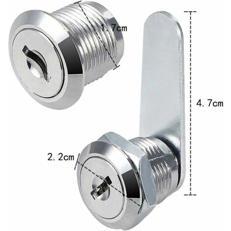 AlwaysH Mailbox security lock with 2 keys